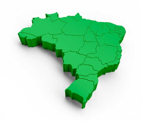 Mapas das Regiões do Brasil - Informações dos Estados